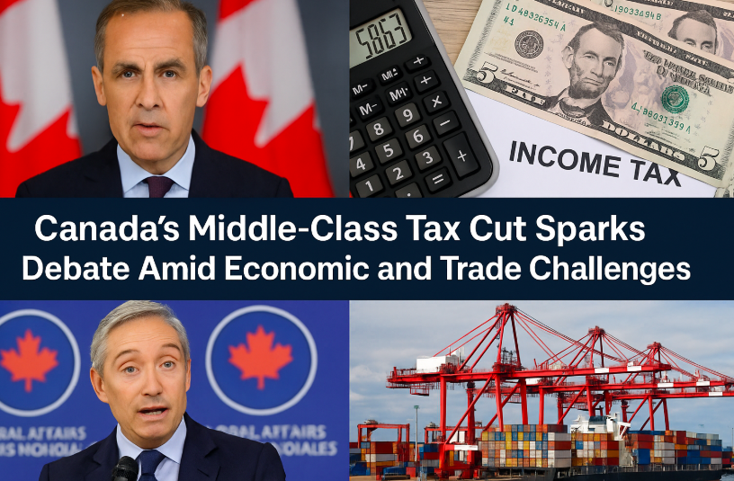 Canada's Middle-Class Tax Cut Sparks Debate Amid Economic and Trade ...
